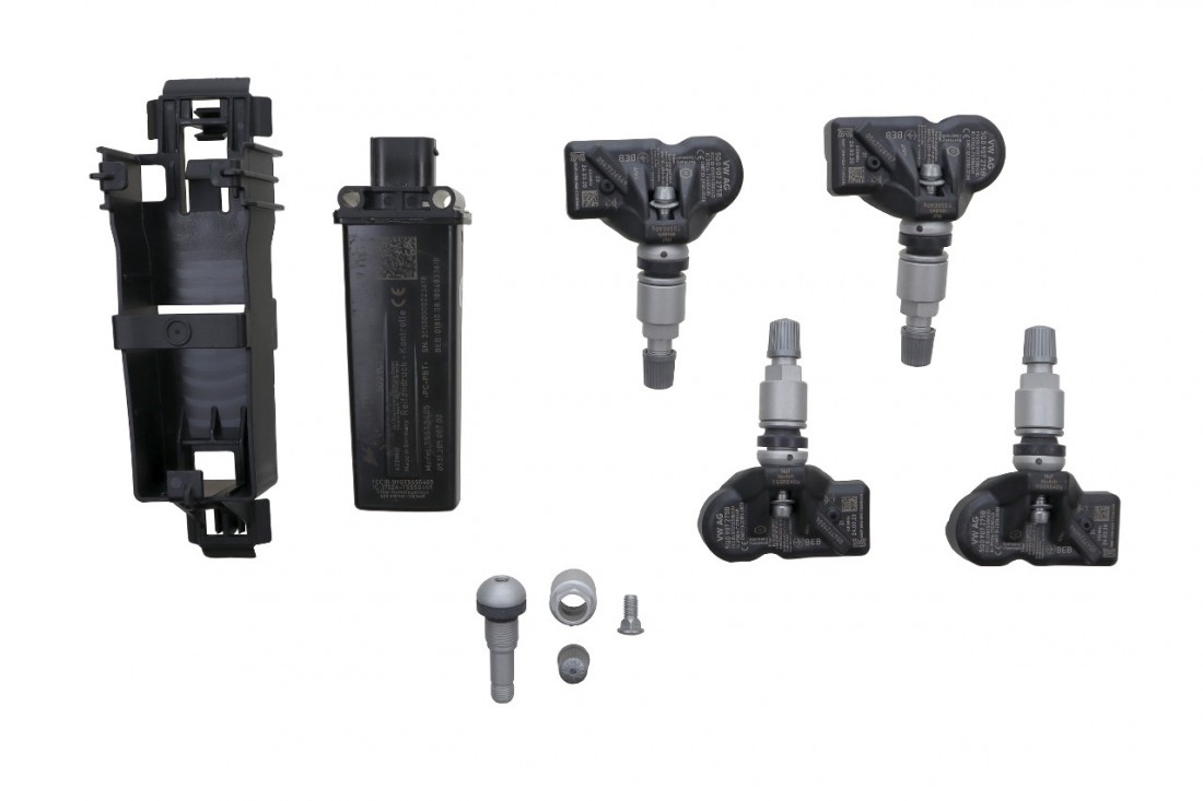 Däcktrycksövervakning (TPMS / Tire Pressure Monitoring System) Audi A6 4F