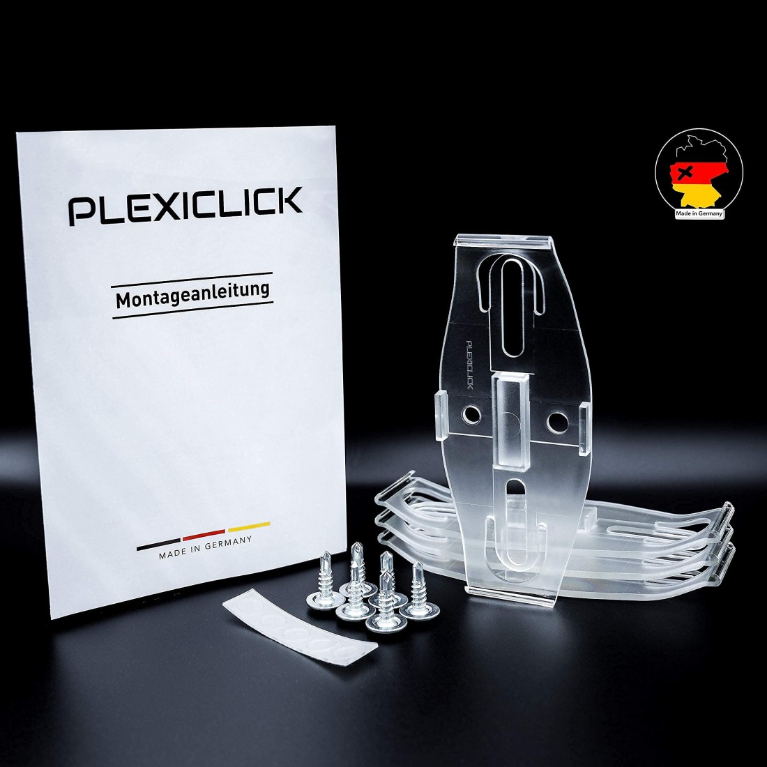 Osynlig Regskyltsh llare Plexiclick F r Regpl t Osynlig Regskyltsh llare Plexiclick F r Regpl t