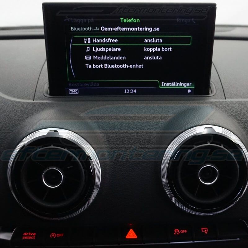 MMI Navigation+ för Audi A3 / S3 (8V)