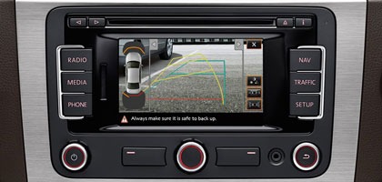 Installera original integrerad backkamera i Volkswagen - eftermontering.se